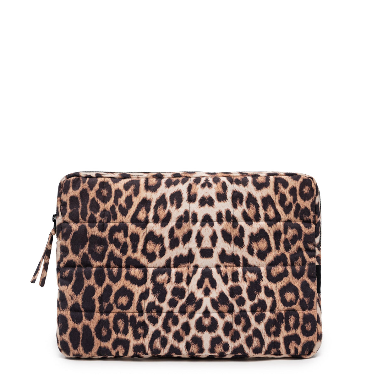 The Leopard Puff Laptop Sleeve – Creative Space Beirut Shop